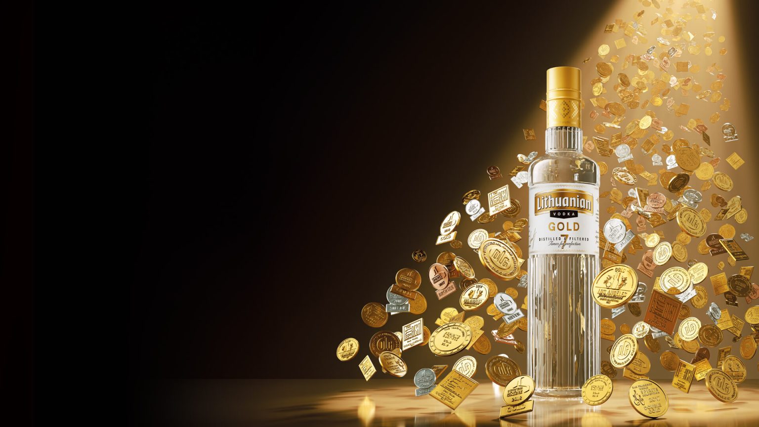 LITHUANIAN VODKA GOLD - Lithuanian Vodka